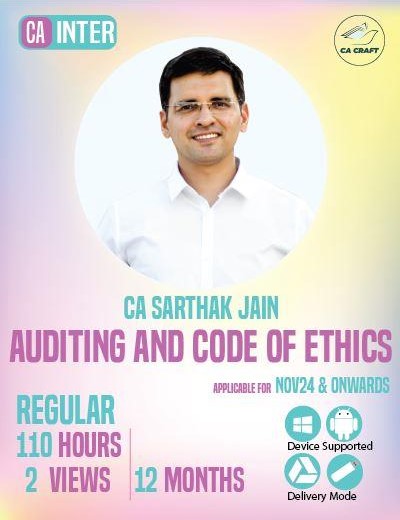 CA Inter Audit Full Course( New Scheme) By CA Sarthak Jain For May 2024 ... CA Inter Audit Full Course( New Scheme) By CA Sarthak Jain For May 2024 ...